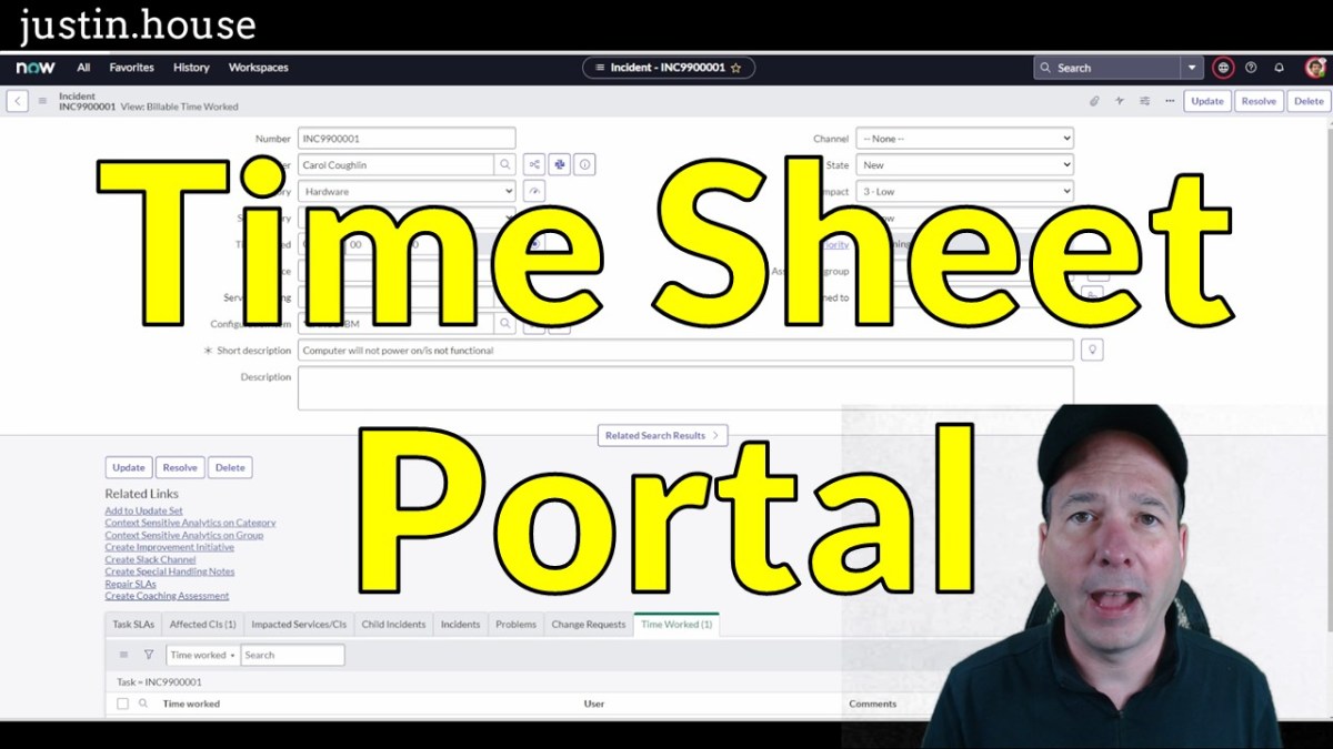 Time Sheet Portal Justin S House